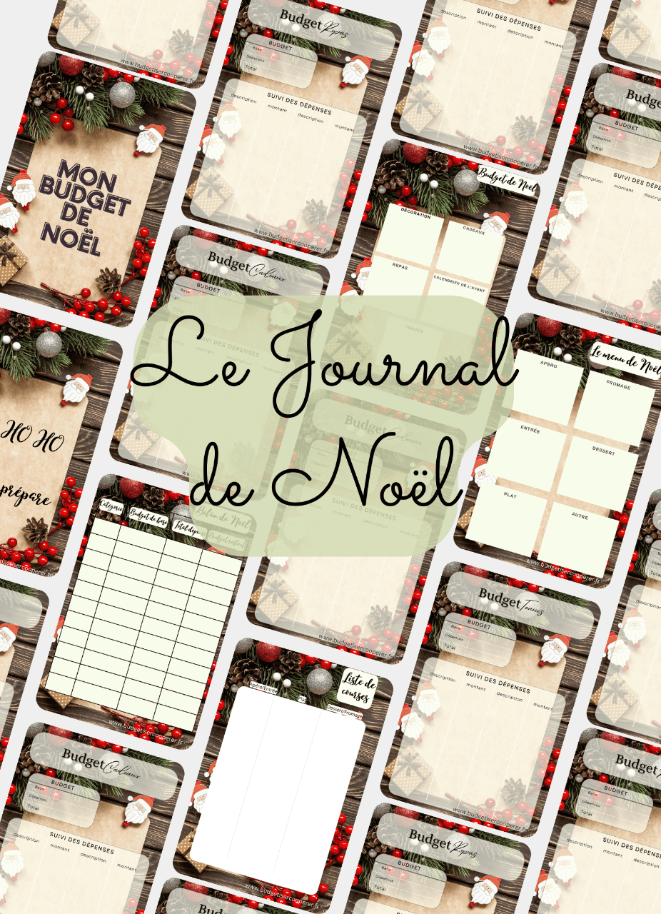 Le budget de Noël - Budgetisercooperer